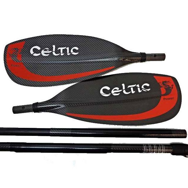Pro Power 4 Piece Pack rafting Paddle - Carbon Composite Blades and Sh ...